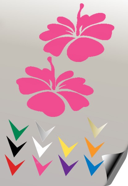 Autocollant FLEUR 1 - StickCompteur.com